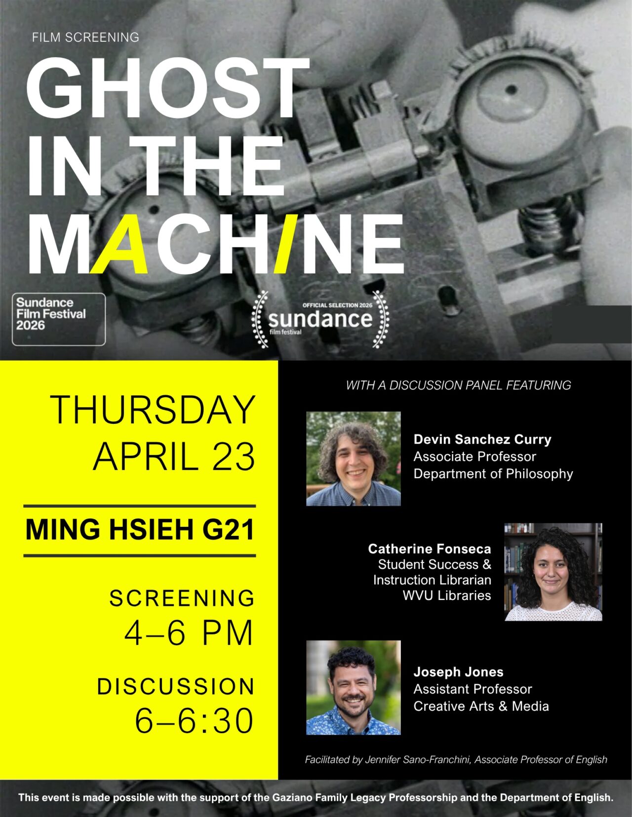 Film Screening: Ghost in the Machine (2026 Sundance Film Festival ...